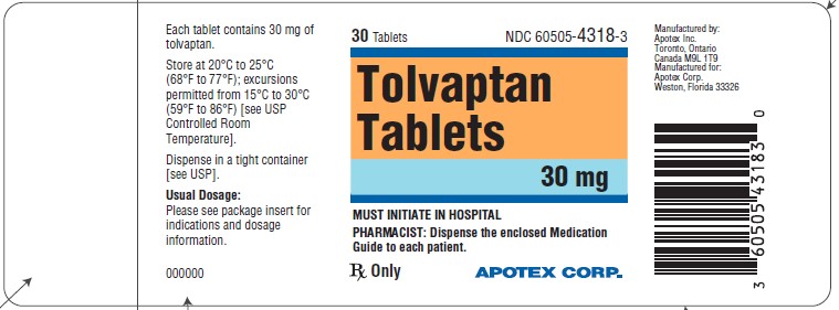 tolvaptan by Apotex Corp. / Apotex Inc. TOLVAPTAN tablet