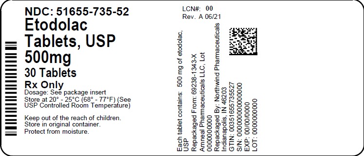 ETODOLAC tablet, film coated