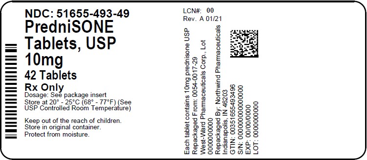 PredniSONE by Northwind Pharmaceuticals PREDNISONE tablet