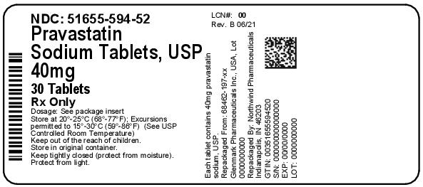 PRAVASTATIN SODIUM tablet
