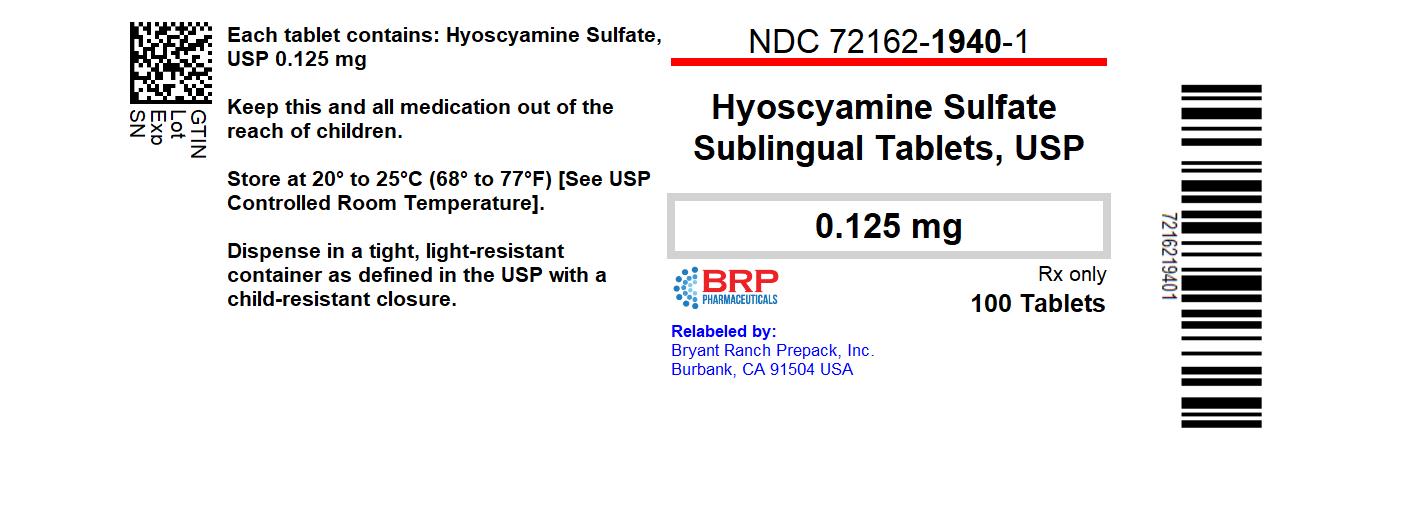 HYOSCYAMINE SULFATE tablet