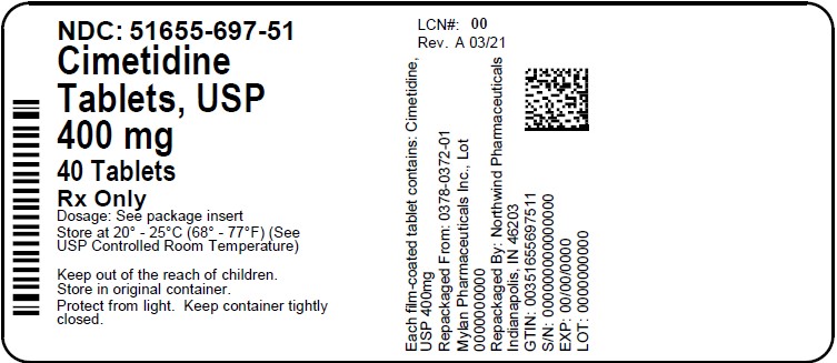 CIMETIDINE tablet, film coated