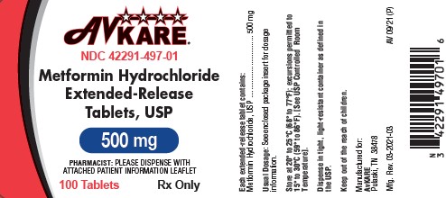 METFORMIN HYDROCHLORIDE tablet, extended release