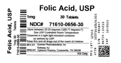 FOLIC ACID by Aphena Pharma Solutions - Tennessee, LLC FOLIC ACID tablet