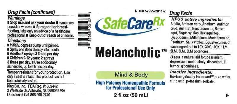 MELANCHOLIC- alfalfa, ammonium carbonicum, anethum graveolens ...