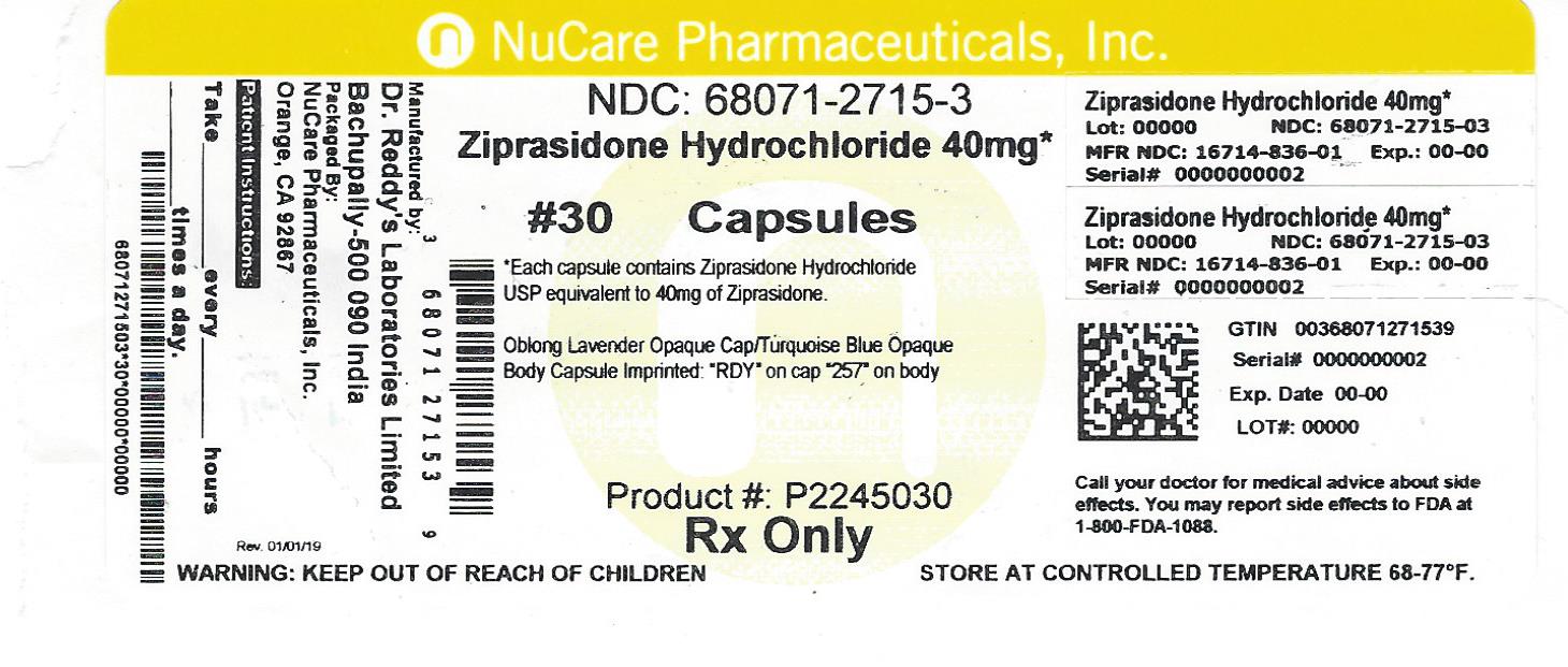 ZIPRASIDONE HYDROCHLORIDE capsule