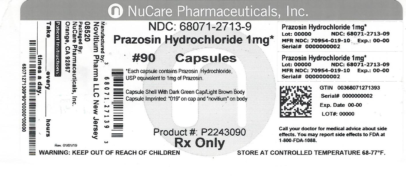 PRAZOSIN HYDROCHLORIDE capsule