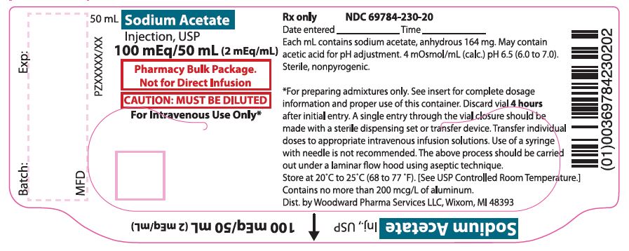 SODIUM ACETATE injection, solution, concentrate