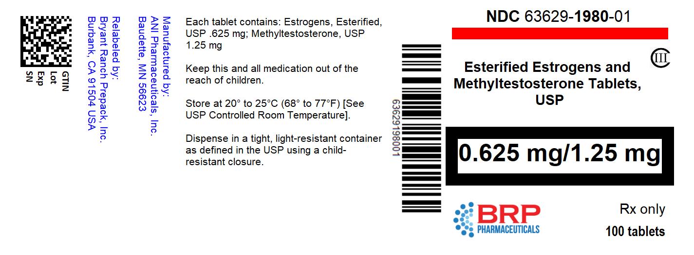 ESTERIFIED ESTROGENS AND METHYLTESTOSTERONE tablet