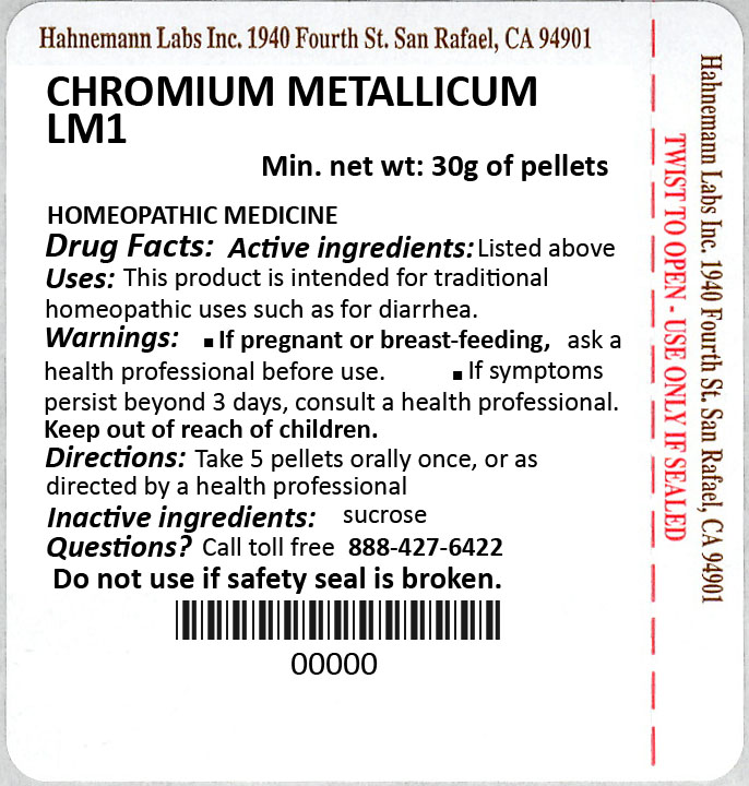 CHROMIUM METALLICUM pellet