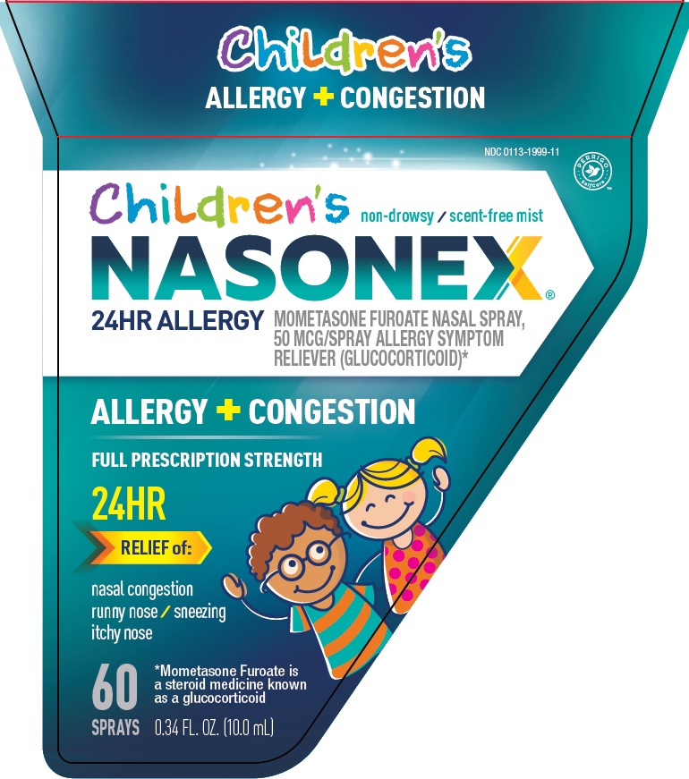 CHILDRENS NASONEX- mometasone furoate spray, metered