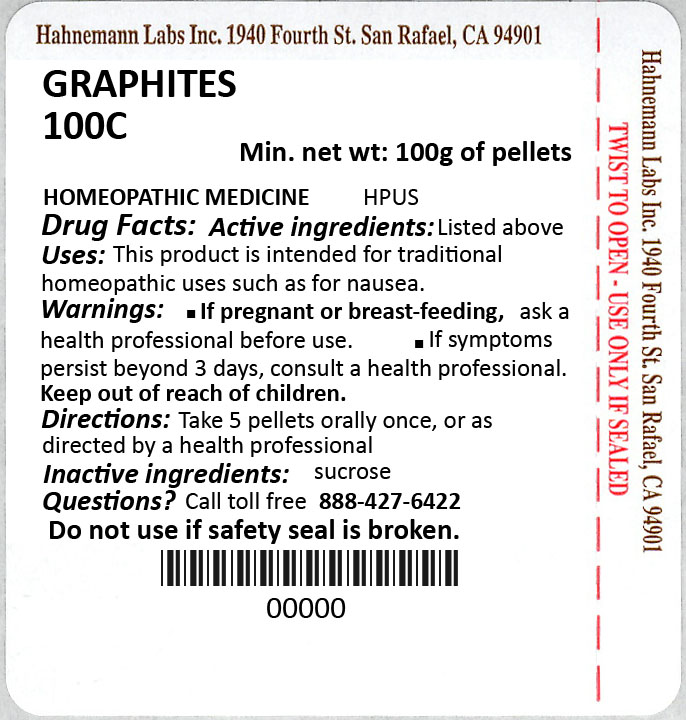 Graphites by Hahnemann Laboratories, INC. GRAPHITES pellet
