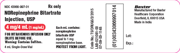 NOREPINEPHRINE BITARTRATE injection