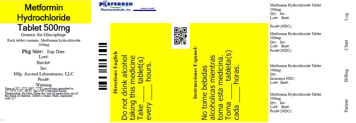 METFORMIN HYDROCHLORIDE tablet, film coated