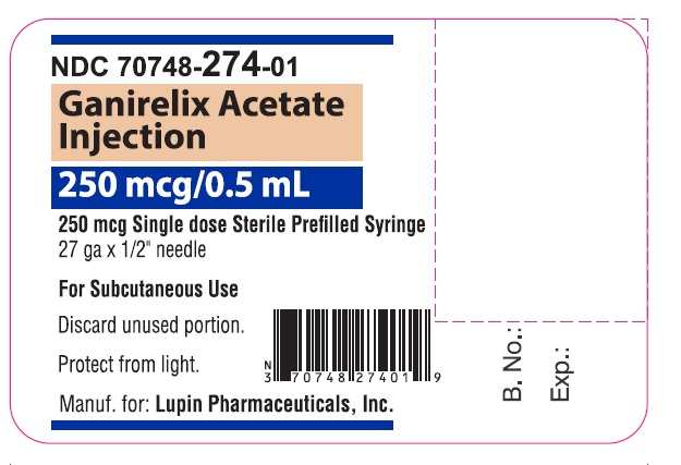 GANIRELIX ACETATE injection, solution