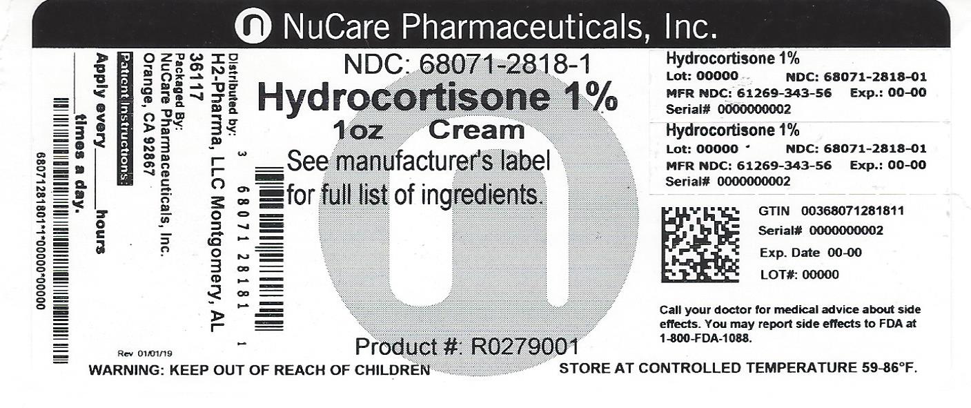HYDROCORTISONE by NuCare Pharmaceuticals,Inc. HYDROCORTISONE cream