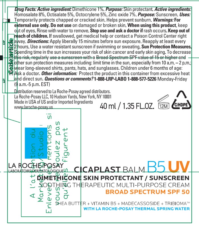 LA ROCHE POSAY LABORATOIRE DERMATOLOGIQUE CICAPLAST BALM B5 UV BROAD ...