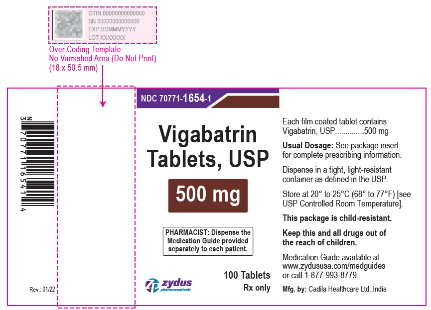 VIGABATRIN tablet, film coated