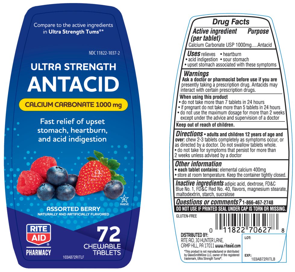 RITE AID ULTRA STRENGTH ASSORTED BERRIES- calcium carbonate tablet ...