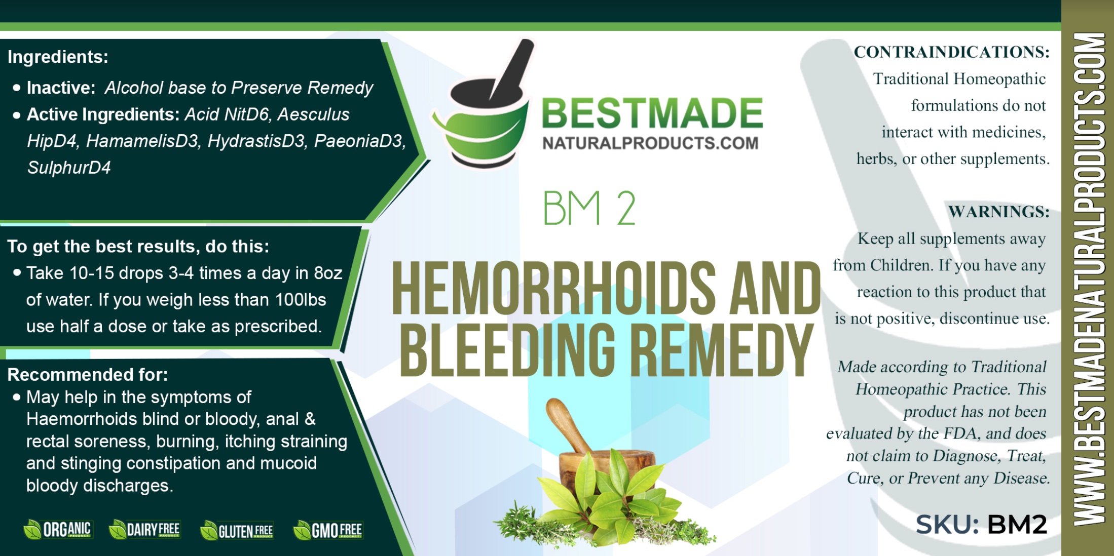 Bestmade Natural Products BM2 by Bestmade Natural Products