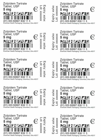 ZOLPIDEM TARTRATE tablet, film coated