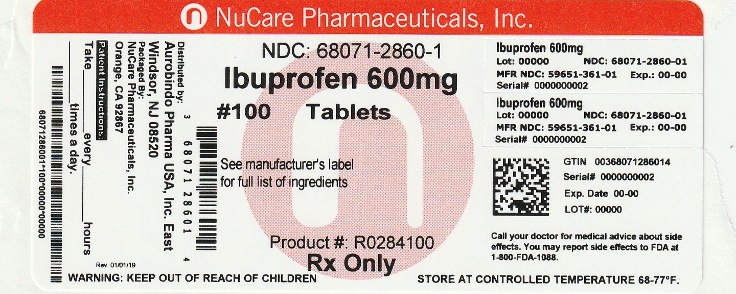 Ibuprofen by NuCare Pharmaceuticals,Inc. IBUPROFEN tablet