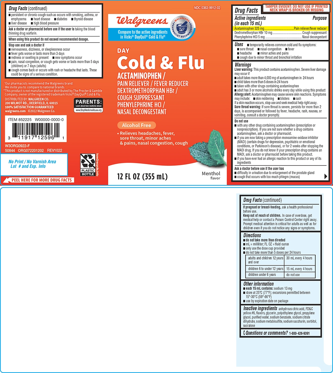COLD AND FLU DAY- acetaminophen, dextromethorphan hbr, phenylephrine ...