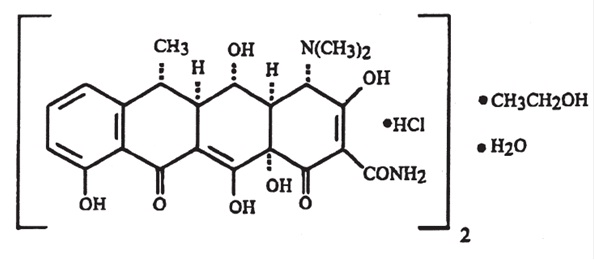 DOXYCYCLINE HYCLATE tablet, film coated
