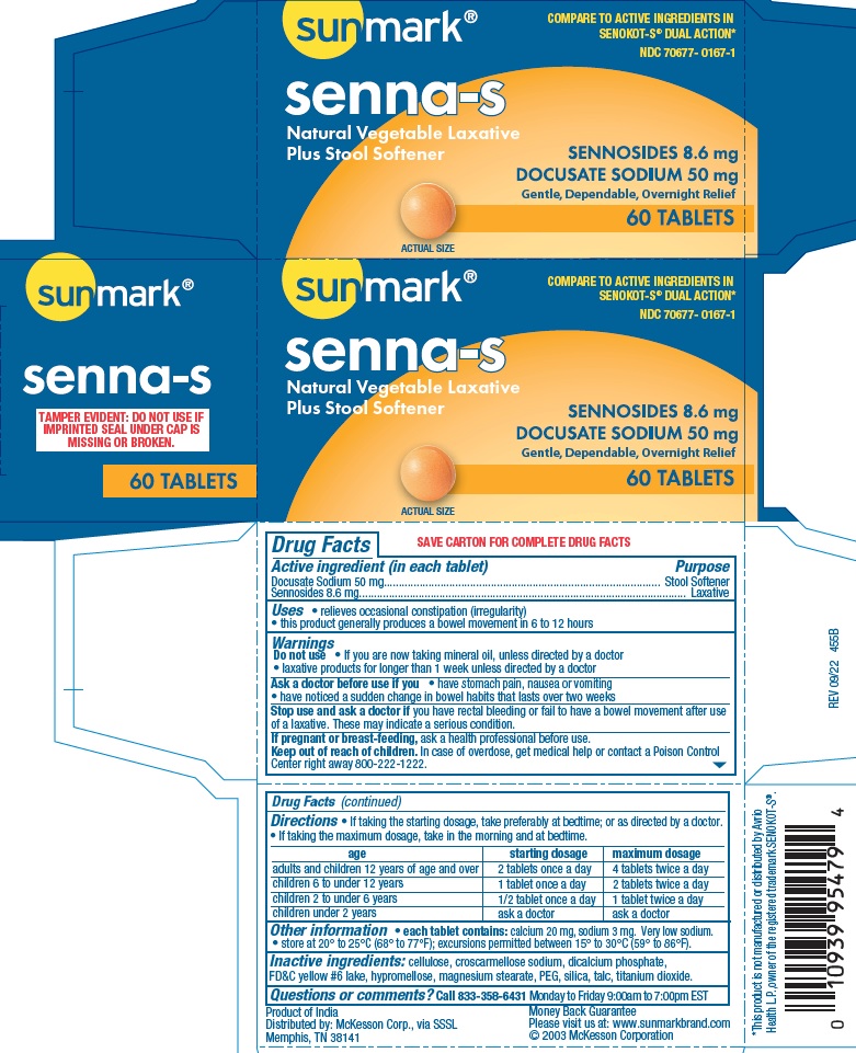SENNA-S- sennosides and docusate sodium tablet
