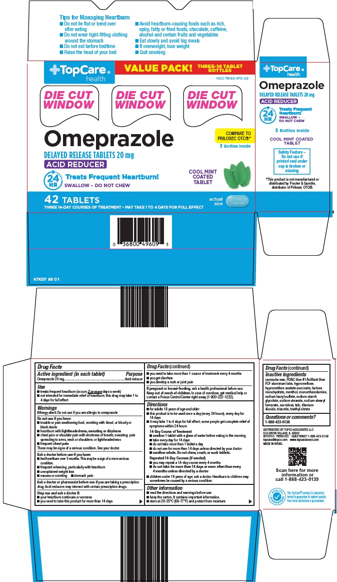 TOPCARE OMEPRAZOLE- omeprazole tablet, delayed release