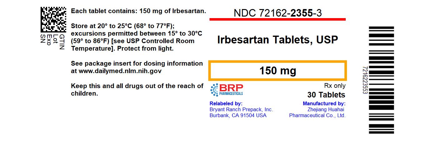 Irbesartan by Bryant Ranch Prepack IRBESARTAN tablet