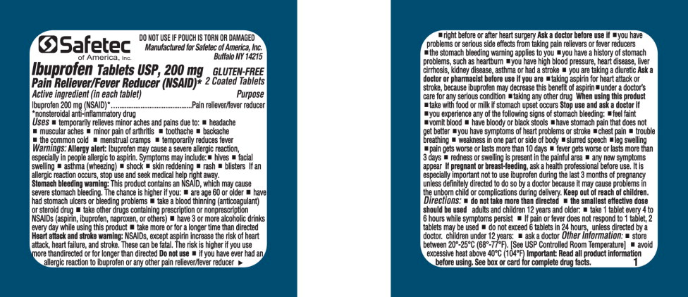Ibuprofen by Safetec of America, Inc. IBUPROFEN tablet