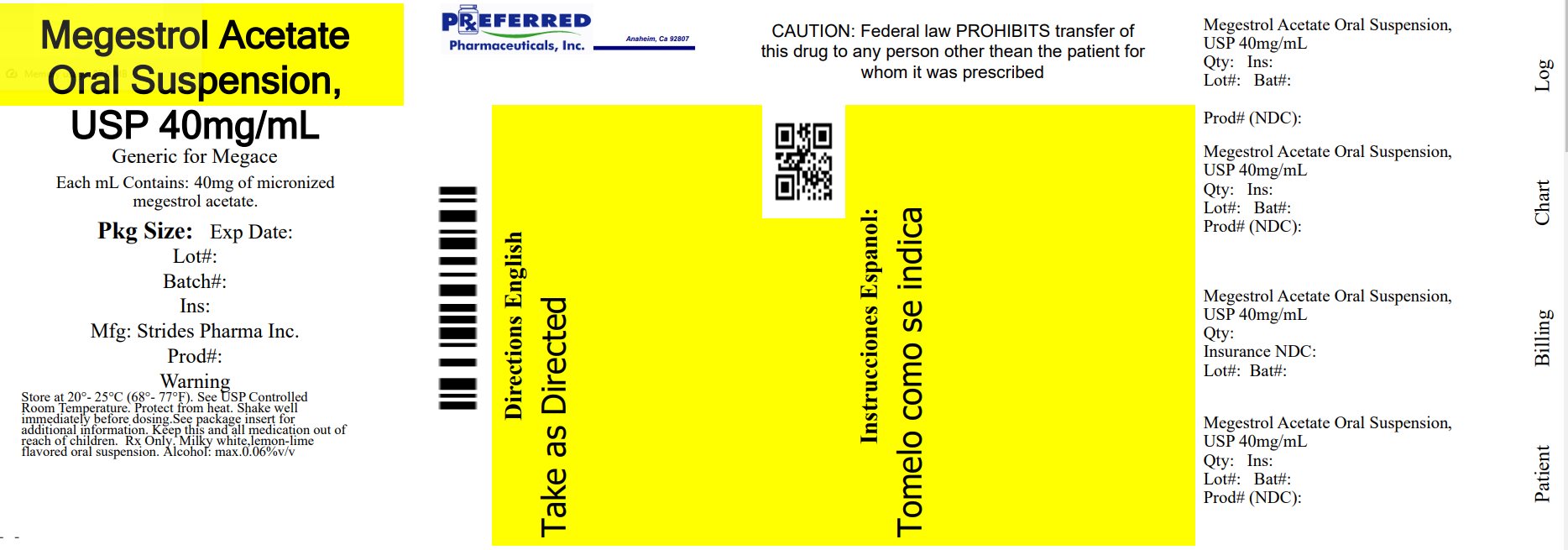 MEGESTROL ACETATE suspension