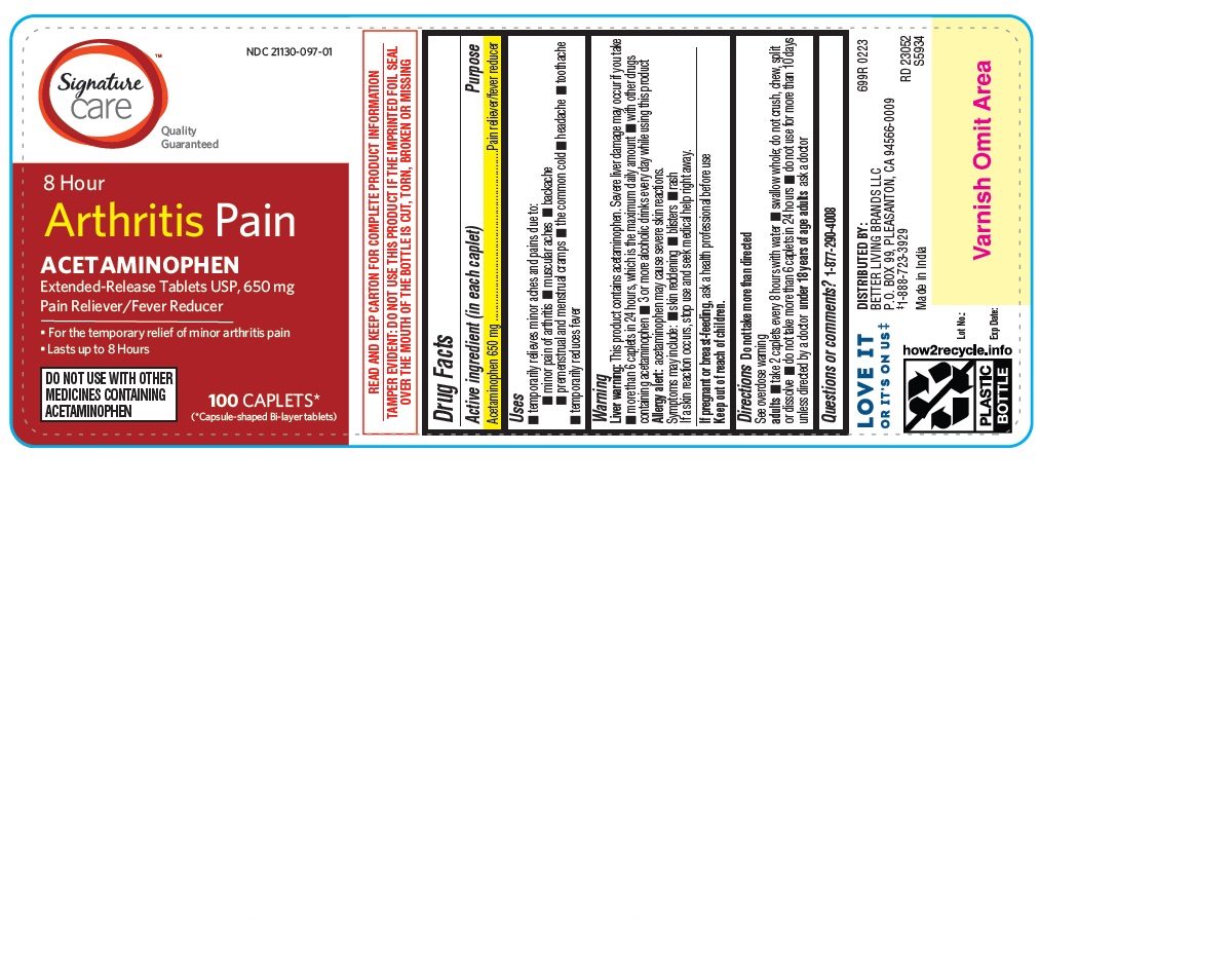 ARTHRITIS PAIN- acetaminophen tablet, extended release