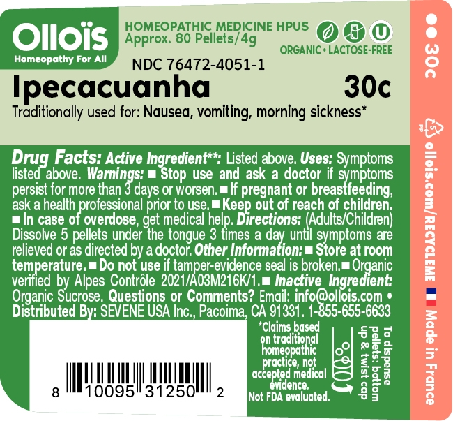 IPECACUANHA 30C- ipecacuanha pellet