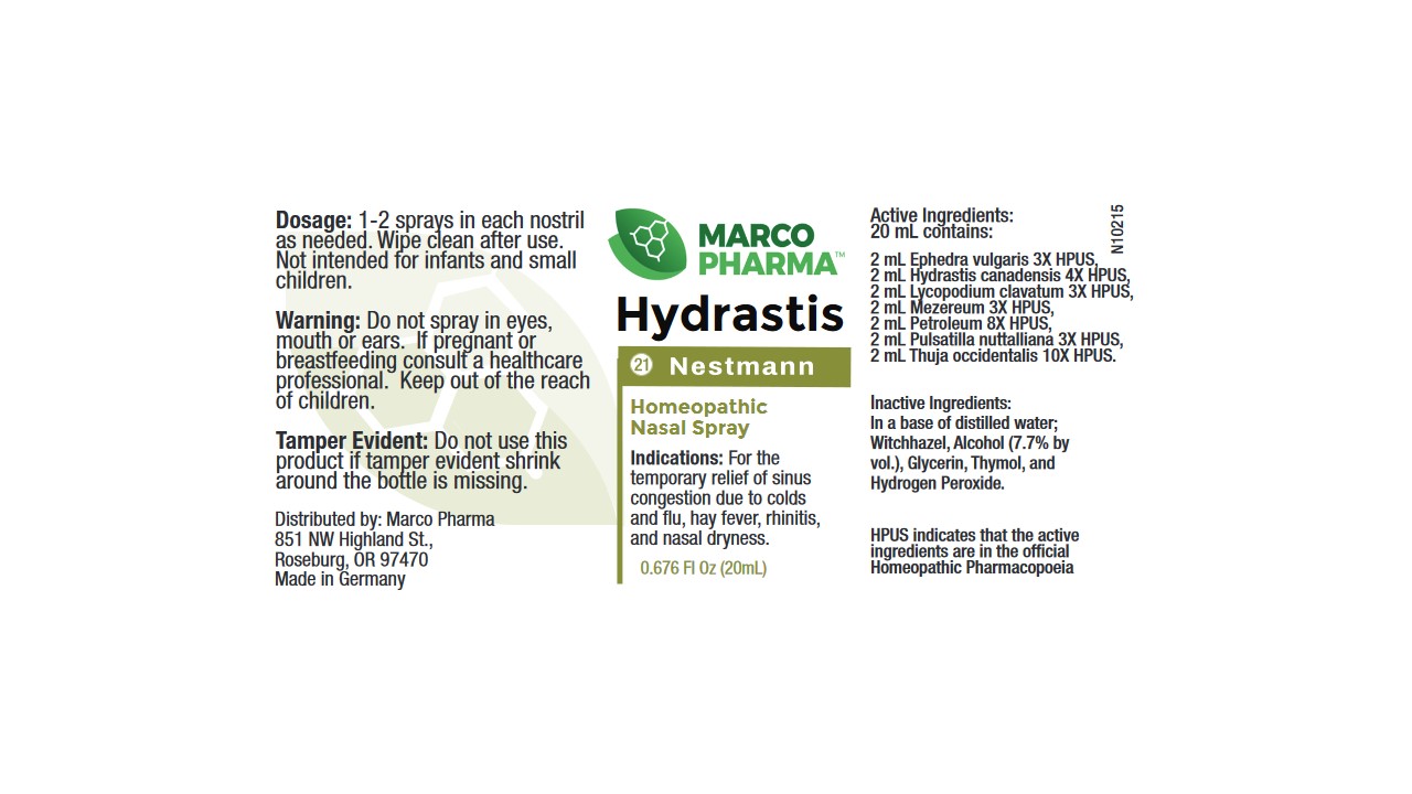 HYDRASTIS- hydrastis canadensis, lycopodium clavatum, ephedra vulgaris ...