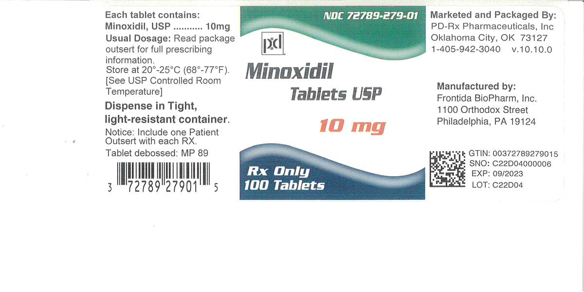 MINOXIDIL by PD-Rx Pharmaceuticals, Inc. MINOXIDIL tablet