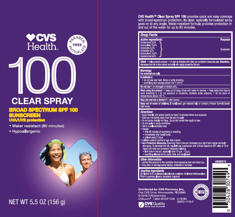 CVS Health SPF 100 Clear Spray