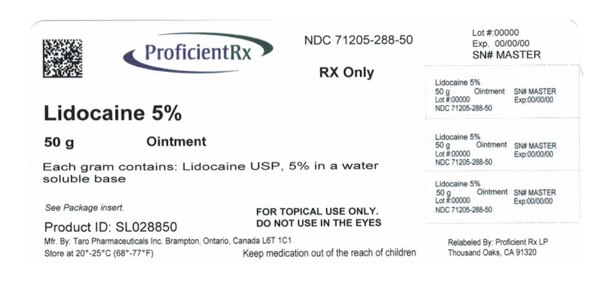 Lidocaine by Proficient Rx LP LIDOCAINE ointment