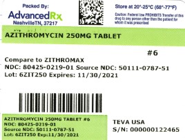 AZITHROMYCIN tablet, film coated