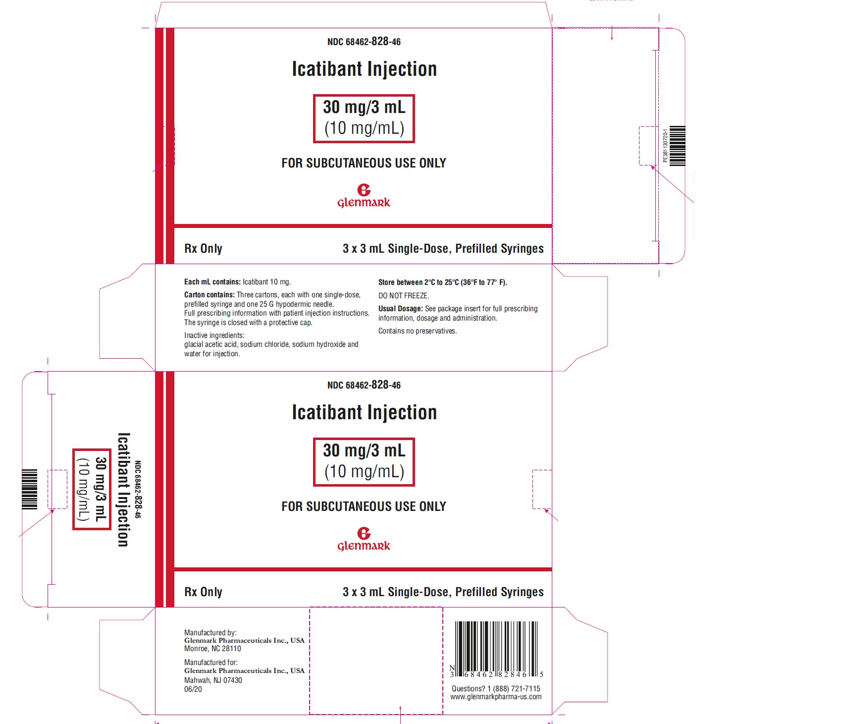 ICATIBANT- icatibant acetate injection, solution