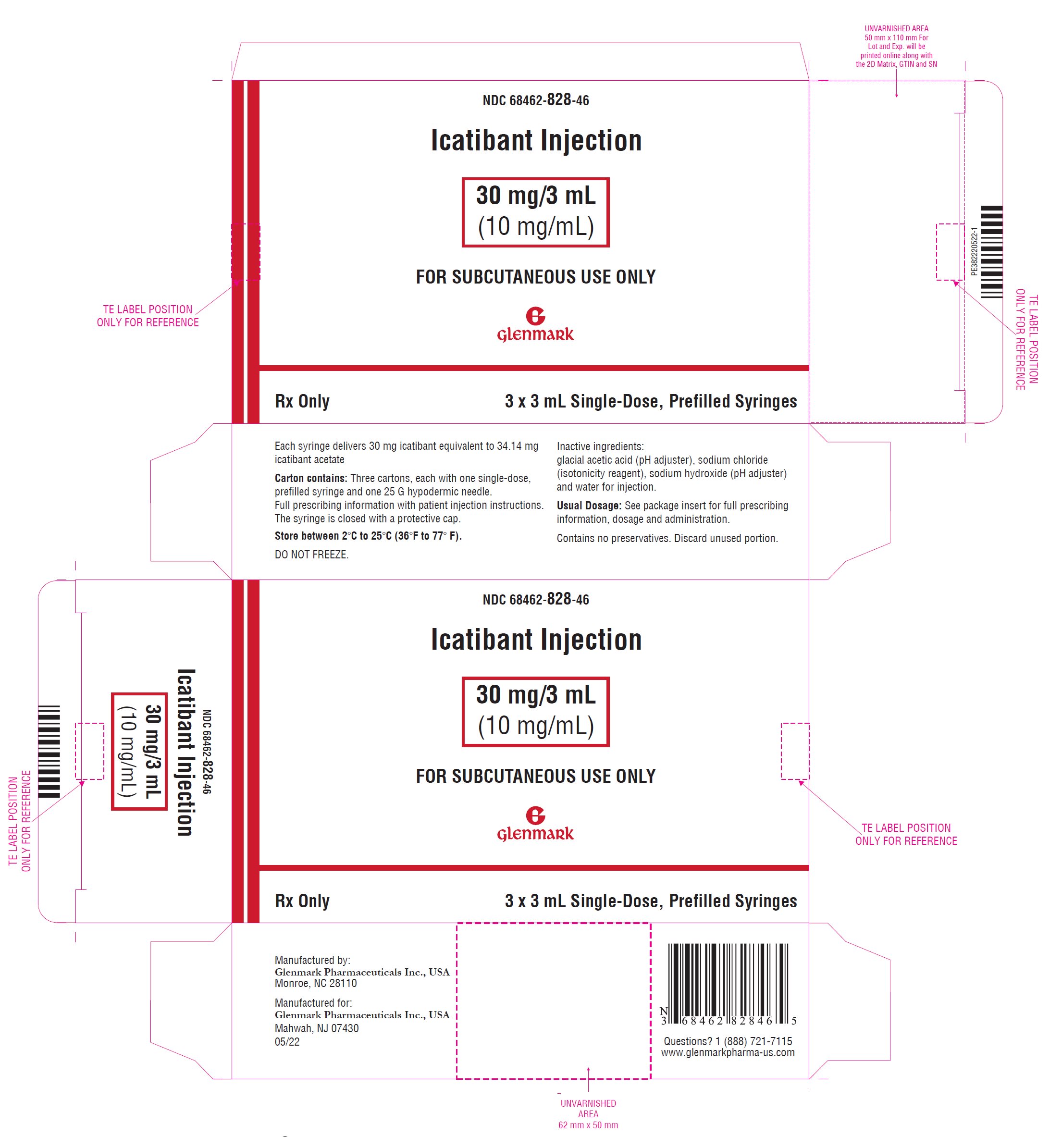 ICATIBANT- icatibant acetate injection, solution