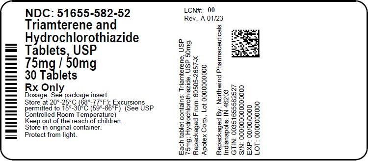 TRIAMTERENE AND HYDROCHLOROTHIAZIDE tablet