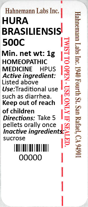 HURA BRASILIENSIS pellet