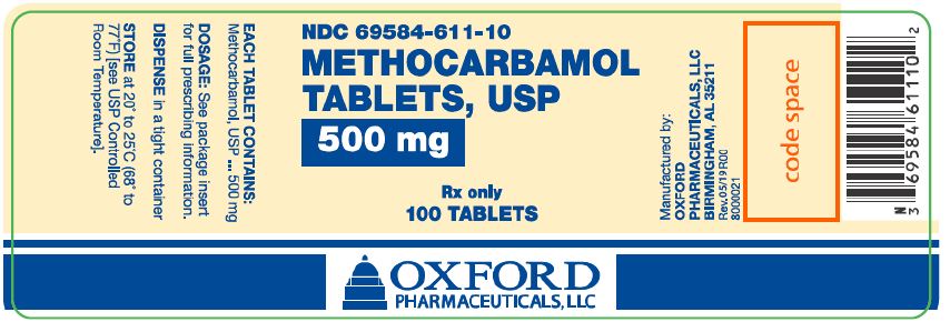 Methocarbamol by Redpharm Drug, Inc. METHOCARBAMOL tablet