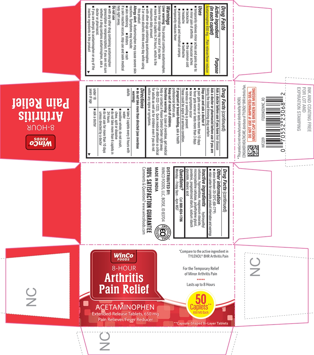 ARTHRITIS PAIN RELIEF- acetaminophen tablet, extended release