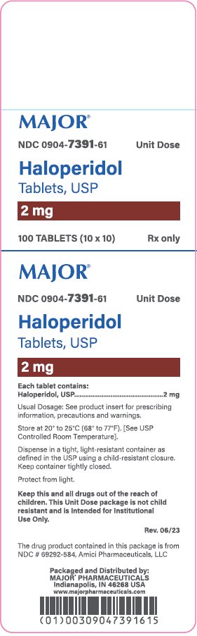 Haloperidol by Major Pharmaceuticals HALOPERIDOL tablet