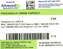 Pregabalin by Advanced Rx Pharmacy of Tennessee, LLC PREGABALIN capsule