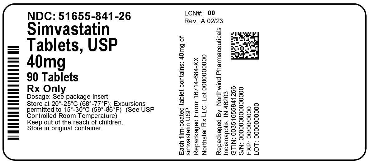 SIMVASTATIN tablet, film coated
