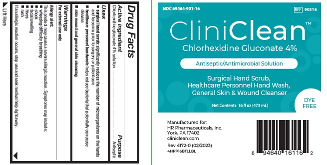 CLINICLEAN- chlorhexidine gluconate 4% solution